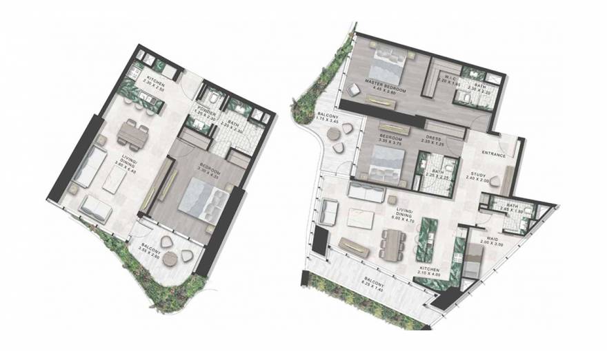 Safa One Dubai | Damac Properties Apartments for sale in Dubai Creek ...