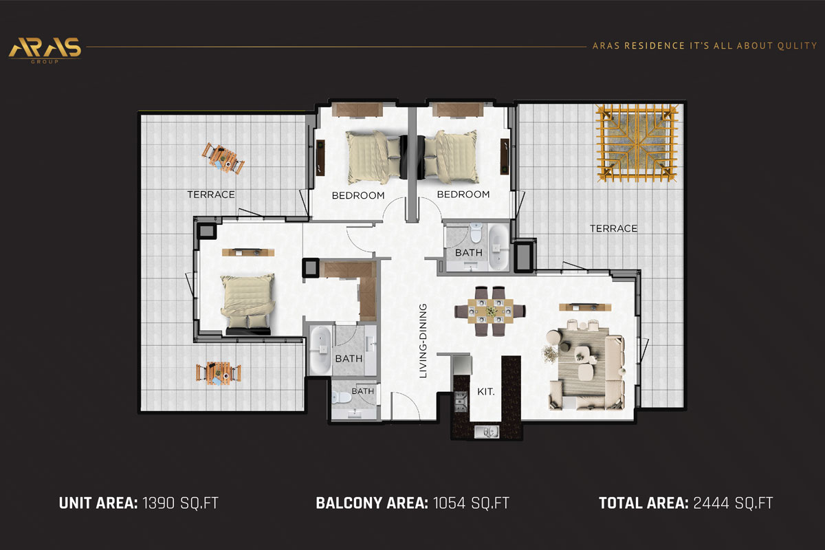 ARAS Residence | Apartments in Dubai