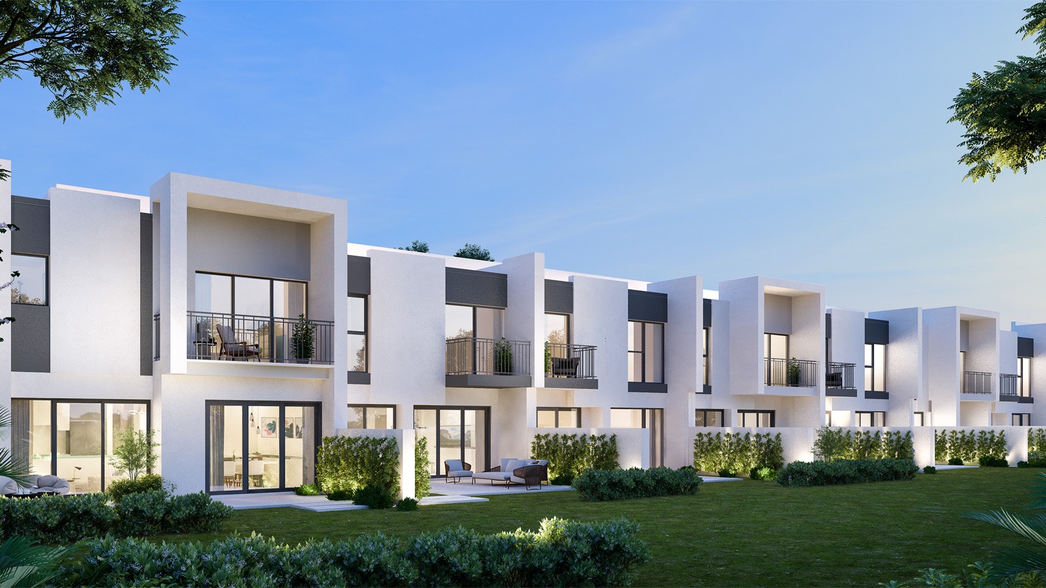 Floor plans and Master plan for La Rosa 5, Dubai