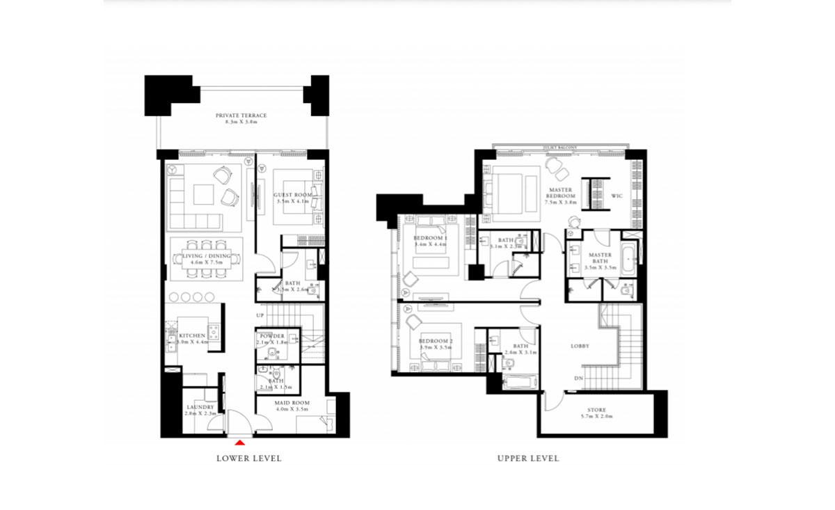 Act One | Act Two | Apartments in Dubai