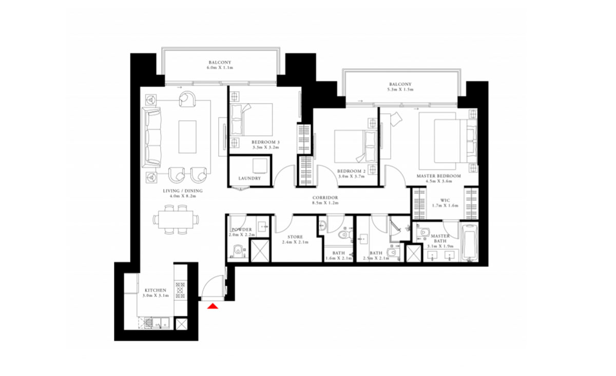 Act One | Act Two | Apartments in Dubai