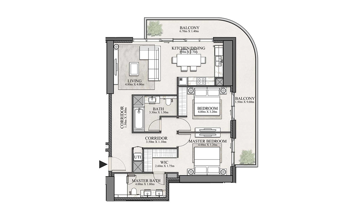 Beachgate by Address | Apartments in Dubai