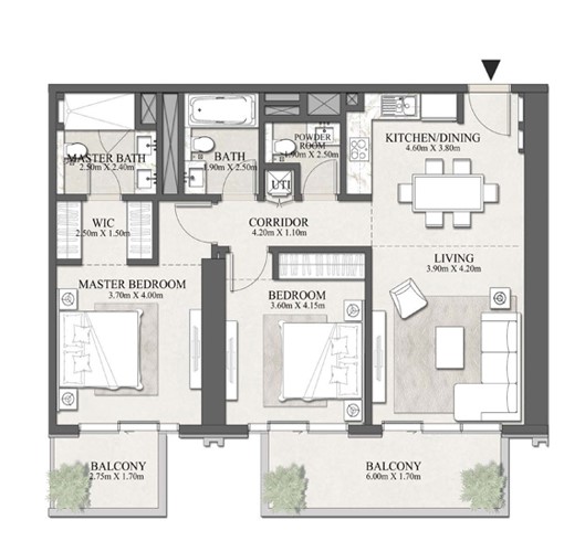 Emaar Beachgate | Apartments, Penthouses in Dubai