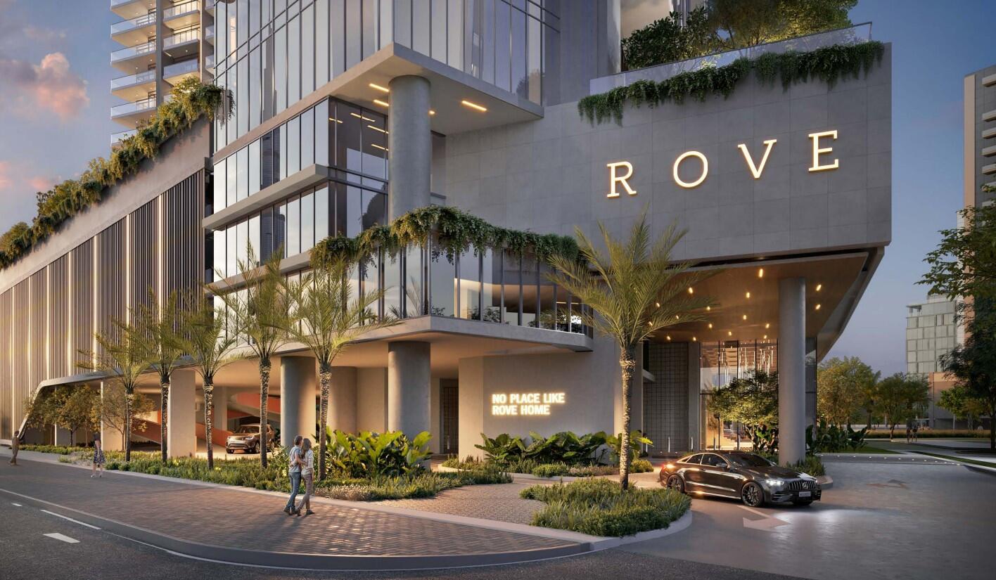 Floor plans and Master plan for Rove Home Marasi Drive, Dubai