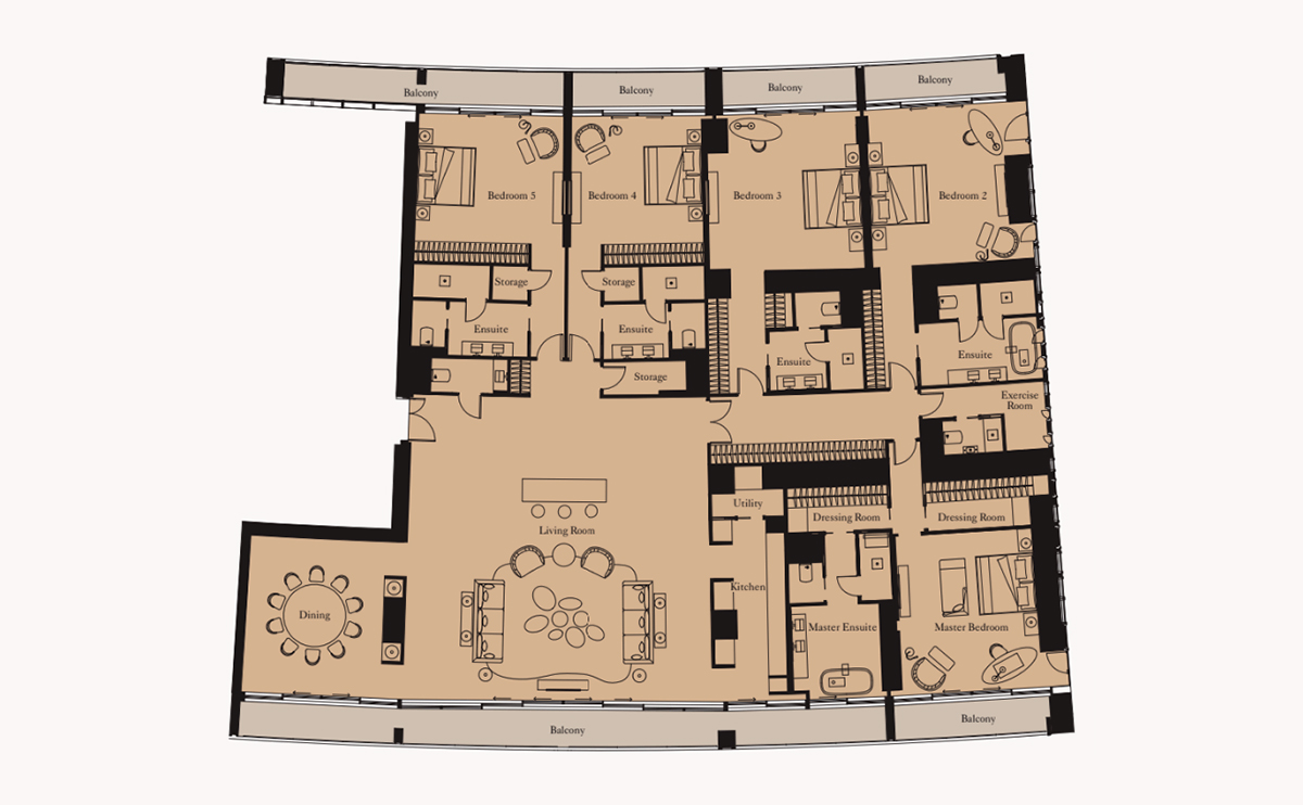 The Royal Atlantis Resort & Residences | Apartments, Duplexes ...