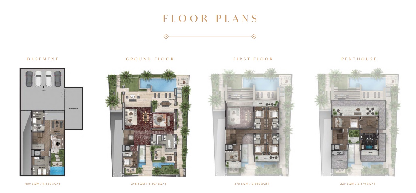 Bo Monde | Villas, Penthouses in Dubai