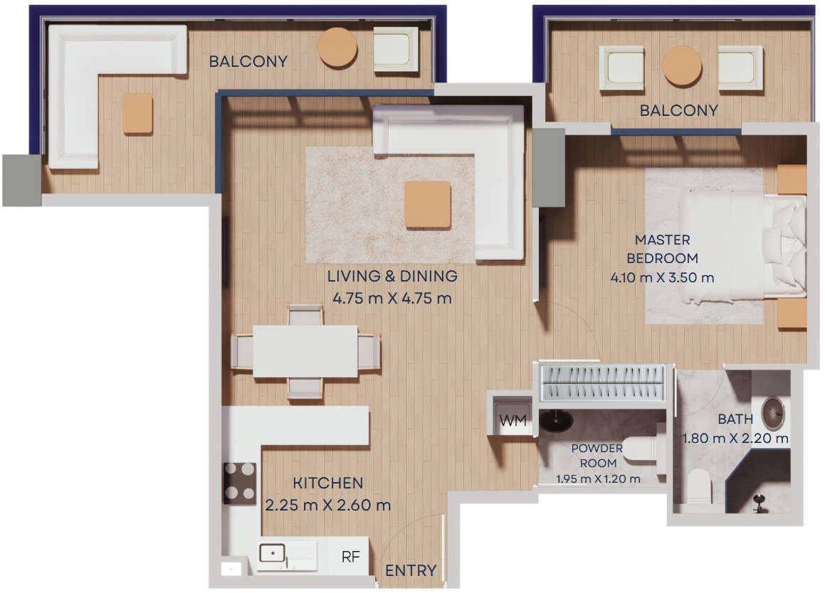 Manam Pearl | Apartments in Dubai