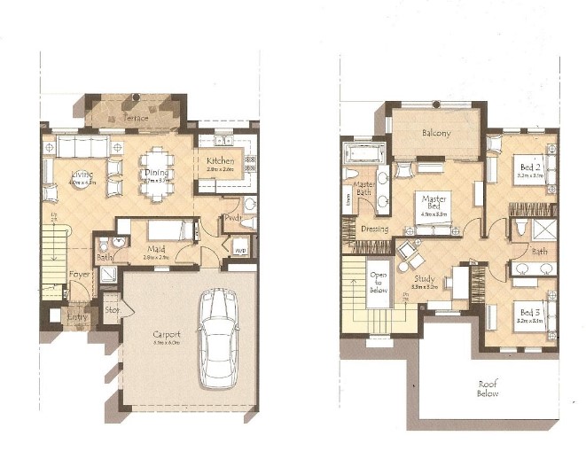 Mira Oasis 1 | Villas, Townhouses in Dubai