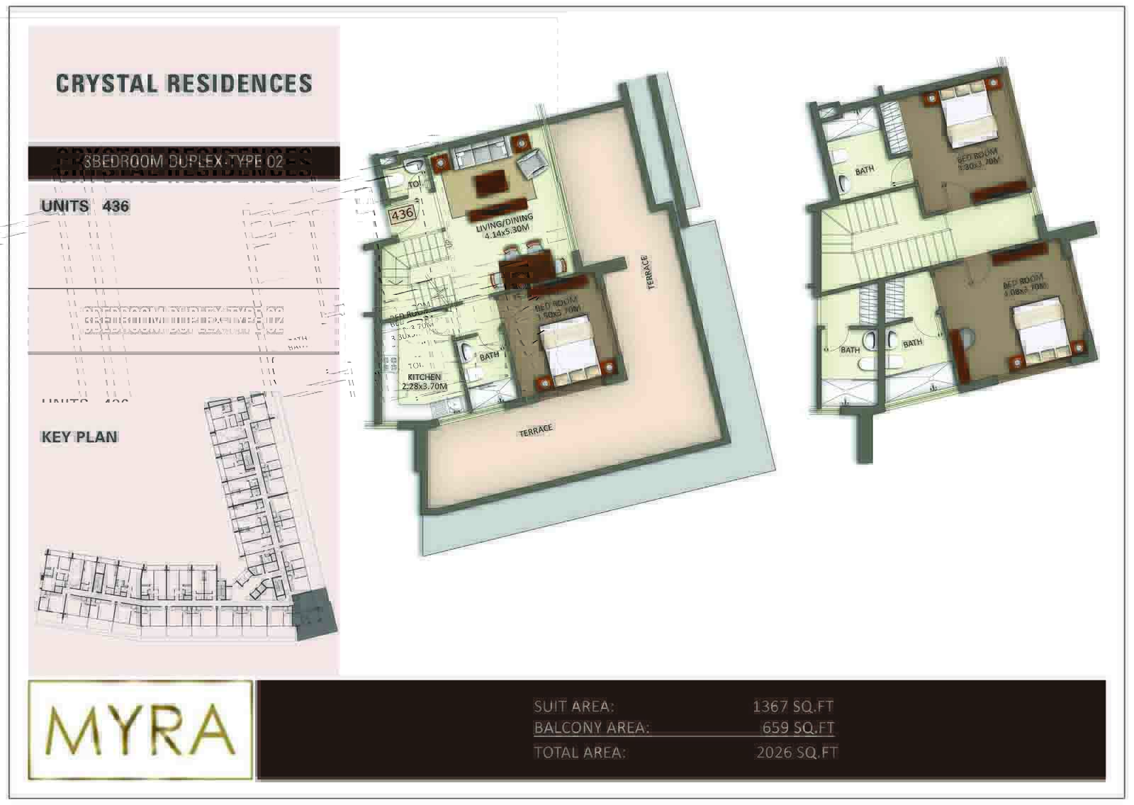 Crystal Residence | Apartments, Duplexes in Dubai