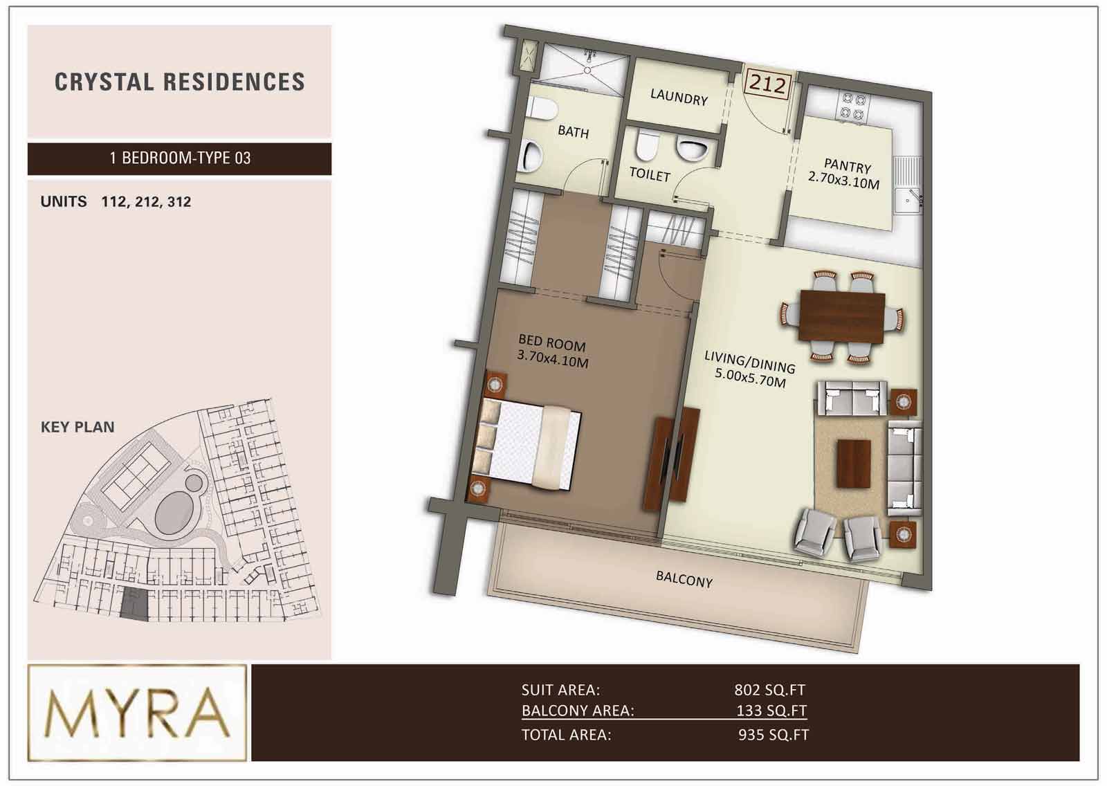 Crystal Residence | Apartments, Duplexes in Dubai