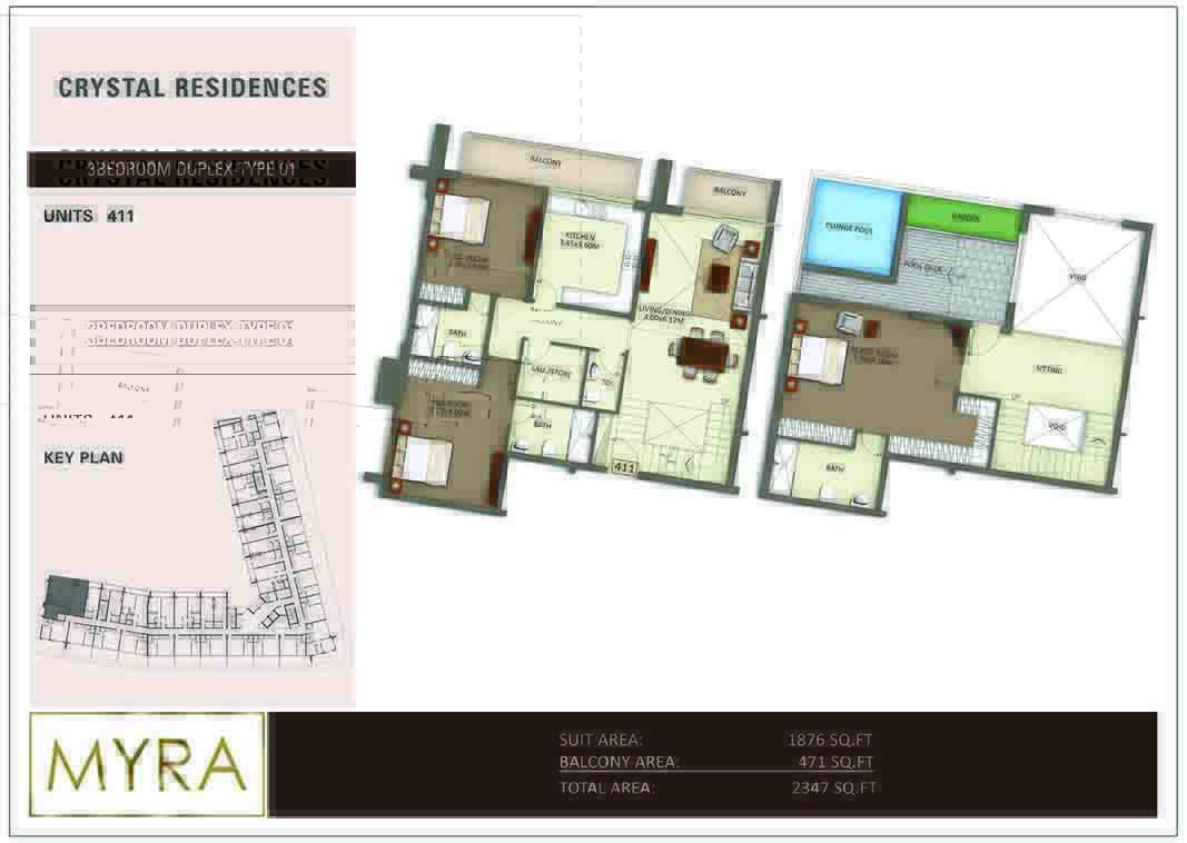 Crystal Residence | Apartments, Duplexes in Dubai