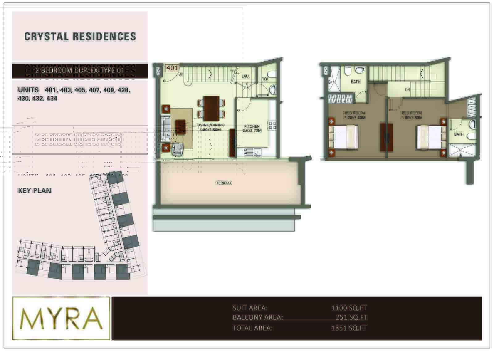 Crystal Residence | Apartments, Duplexes in Dubai