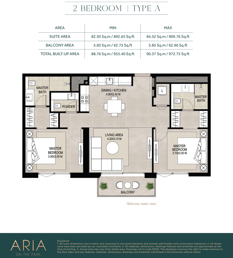 Aria | Apartments in Dubai