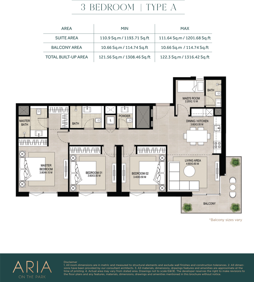 Aria | Apartments in Dubai