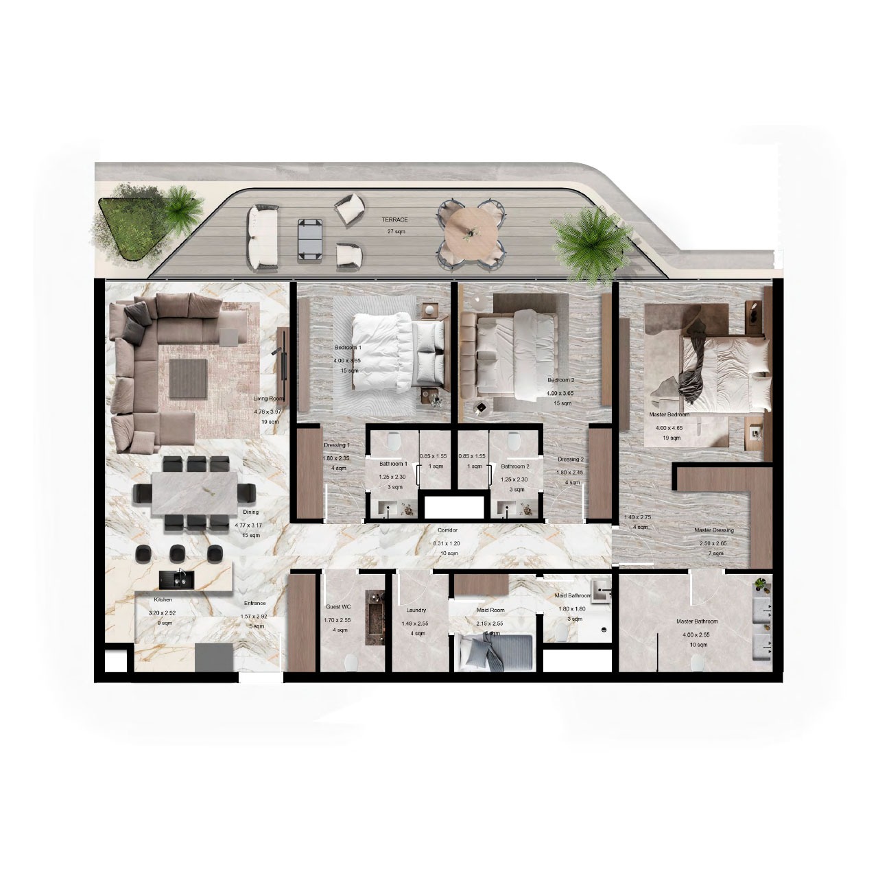 Jacob & Co Apartments | Apartments in Abu-Dhabi