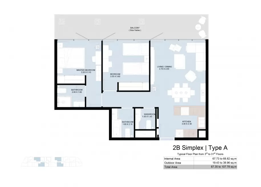 Al Maryah Vista Phase 2 | Apartments, Duplexes in Abu-Dhabi