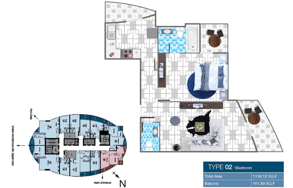 O2 Tower | Apartments in Dubai