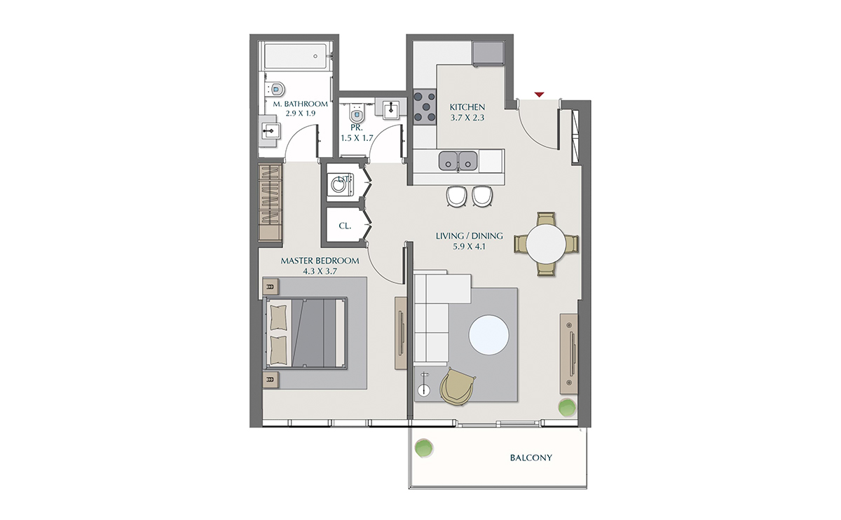 Wasl 1 Residences | Apartments in Dubai