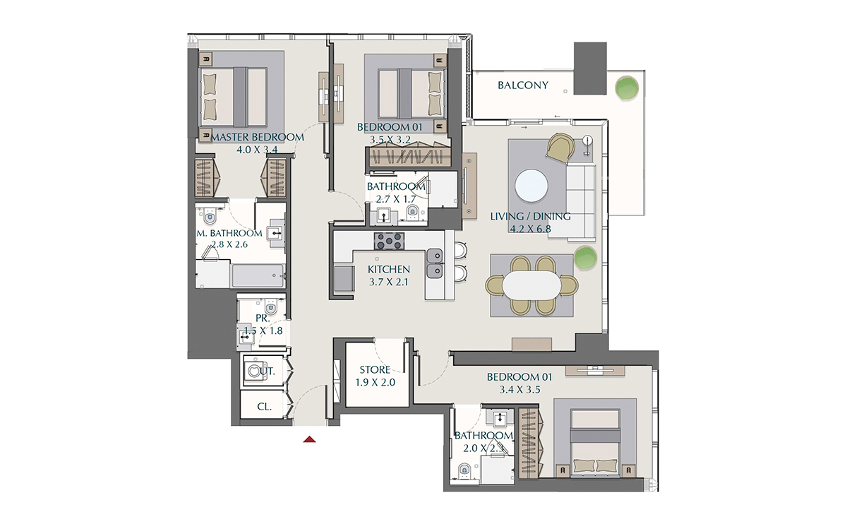 Wasl 1 Residences | Apartments in Dubai